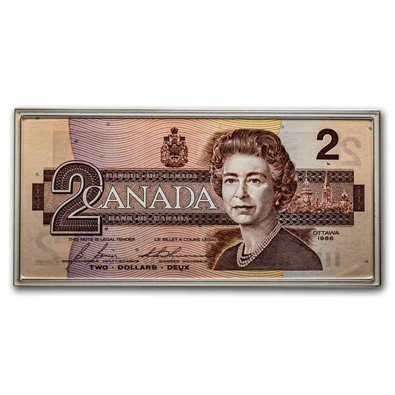 Buy 1996 Canada $2 Uncirculated Coin and Banknote Set | APMEX