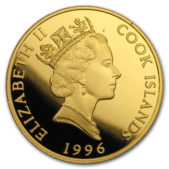 Buy 1996 Cook Islands Gold $250 Olympic National Park BU | APMEX