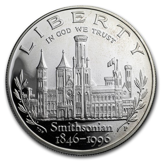 Buy 1996-P Smithsonian $1 Silver Commem Proof (Young Collectors) | APMEX