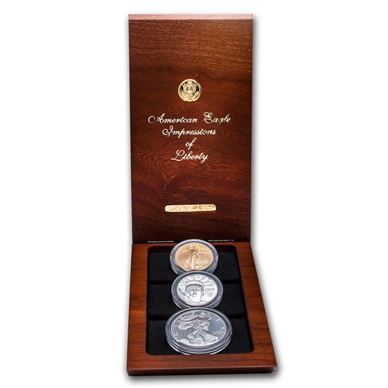 Buy 1997 3-Coin Proof Impressions of Liberty Set (No Sleeve) | APMEX