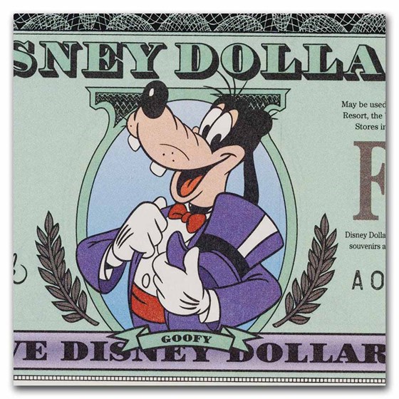 Buy 1997 $5.00 (AA) Formal Goofy (DIS#48) CU-65 EPQ PMG | APMEX