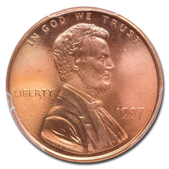 Buy 1997 Lincoln Cent MS-68 PCGS (Red) | APMEX