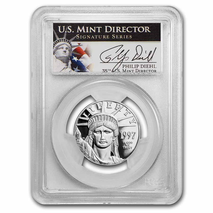 Buy 1997-W 1 oz Proof Platinum Eagle PR-69 DCAM PCGS (Diehl) | APMEX