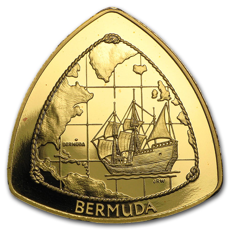 Buy 1998 Bermuda 1 oz Proof Gold $60 Triangle | APMEX