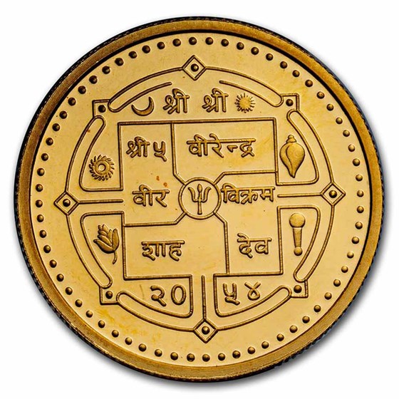 Buy 1998 Nepal 1/4 Gold Asafri 4 Coin Wildlife Set | APMEX