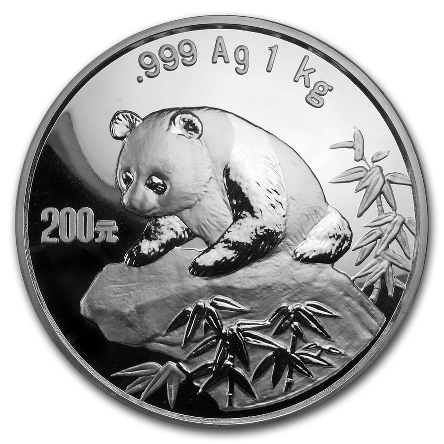 Buy 1999 China 1 kilo Silver Panda Proof (Capsule Only) | APMEX