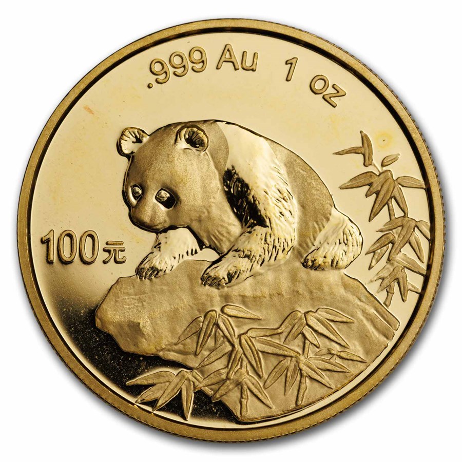 Buy 1999 China 1 oz Gold Panda No Serif BU (In Capsule) | APMEX