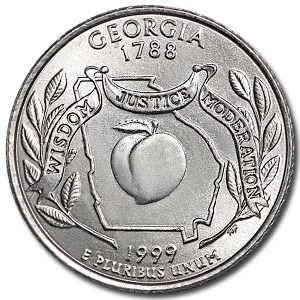 Buy 1999-D Georgia State Quarter BU | APMEX