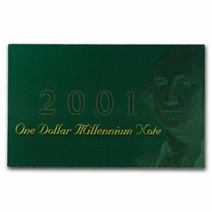 Buy 1999 Millennium Note $1.00 FRN CU (BEP Folder) | APMEX