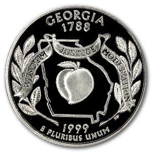 Buy 1999-S Georgia State Quarter Gem Proof | APMEX