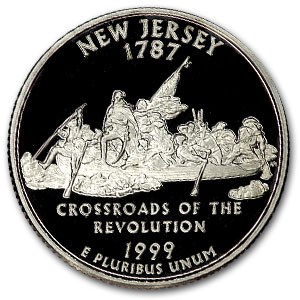 Buy 1999-S New Jersey State Quarter Gem Proof | APMEX