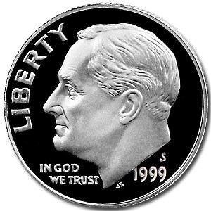 Buy 1999-S Silver Roosevelt Dime Gem Proof | APMEX