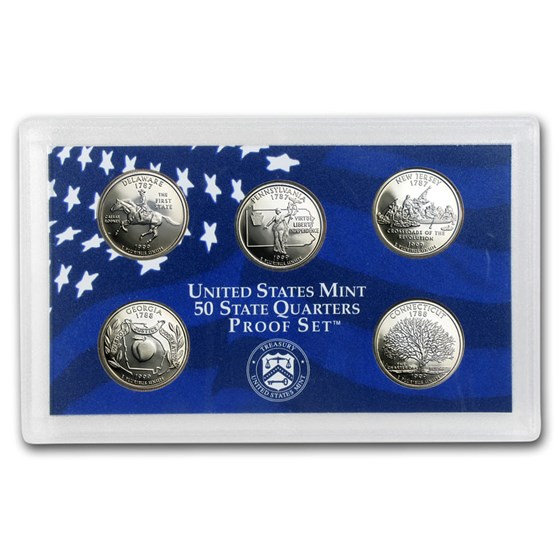 Buy 1999-S State Quarters Proof Set (No Box/COA) | APMEX