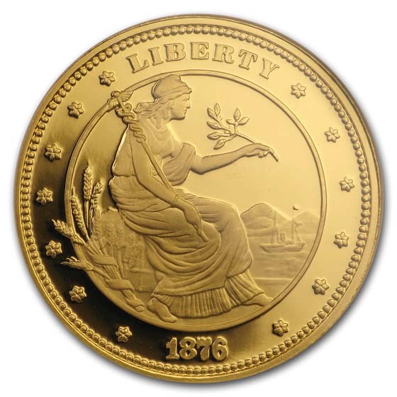 Buy 1oz Gold Round - $100 Gold Union George T. Morgan Proof UCAM NGC ...