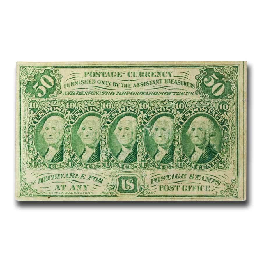 Buy 1st Issue Fractional Currency 50 Cents VF (FR#1312) | APMEX