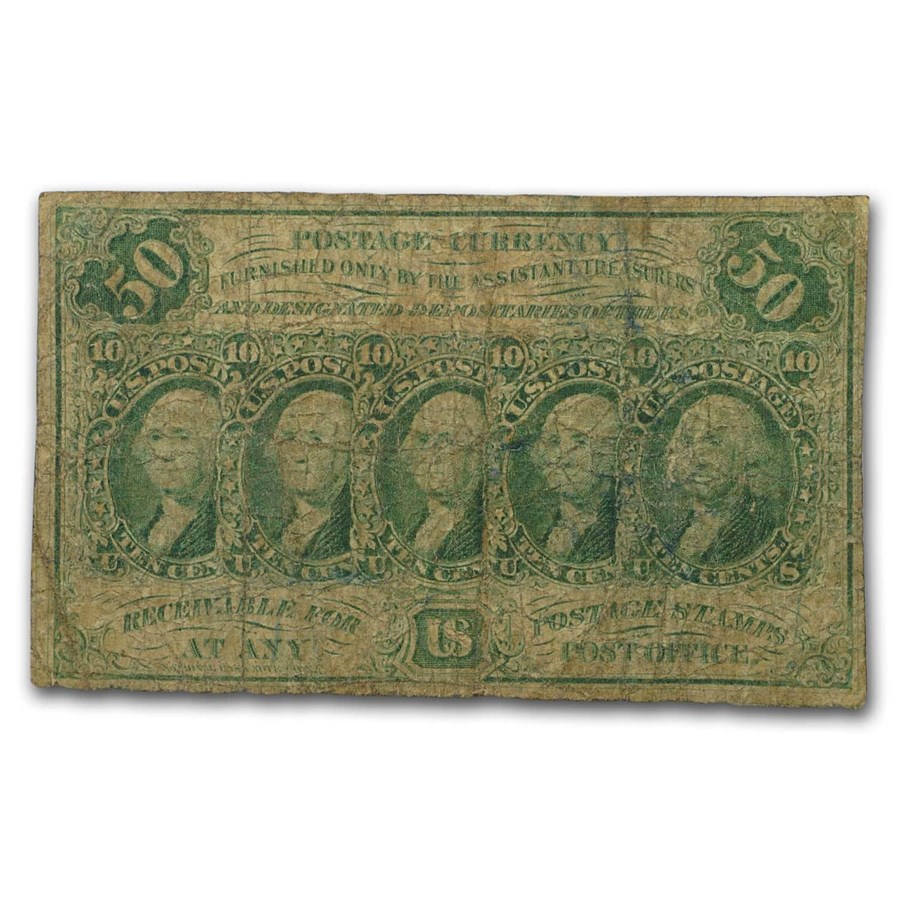 Buy 1st Issue Fractional Currency 50 Cents VG (FR #1313) | APMEX