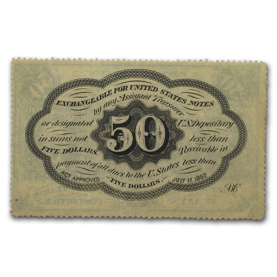 Buy 1st Issue Fractional Currency 50 Cents XF (FR#1310) | APMEX