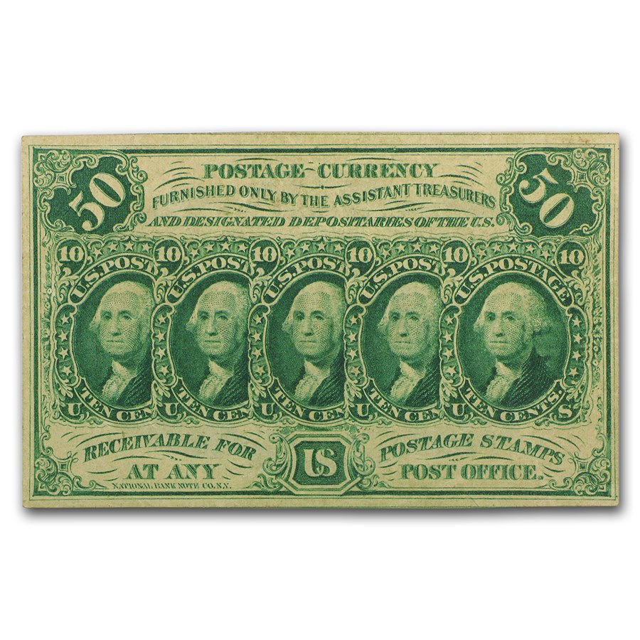 Buy 1st Issue Fractional Currency 50 Cents XF (FR#1312) | APMEX