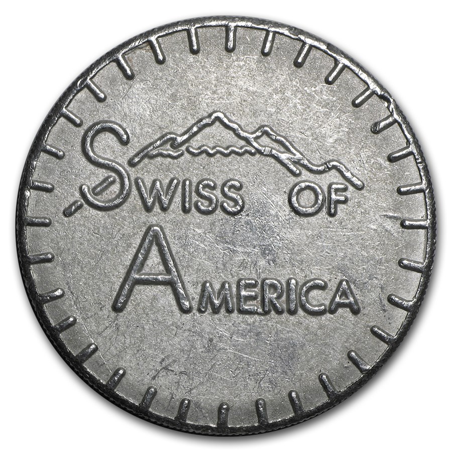 Buy 2 1/2 oz Silver Round - Swiss of America | APMEX