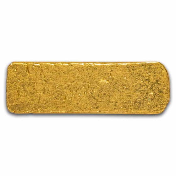2.119 oz Gold Bar - Vintage San Juan Silver Gold Bar (SJS)