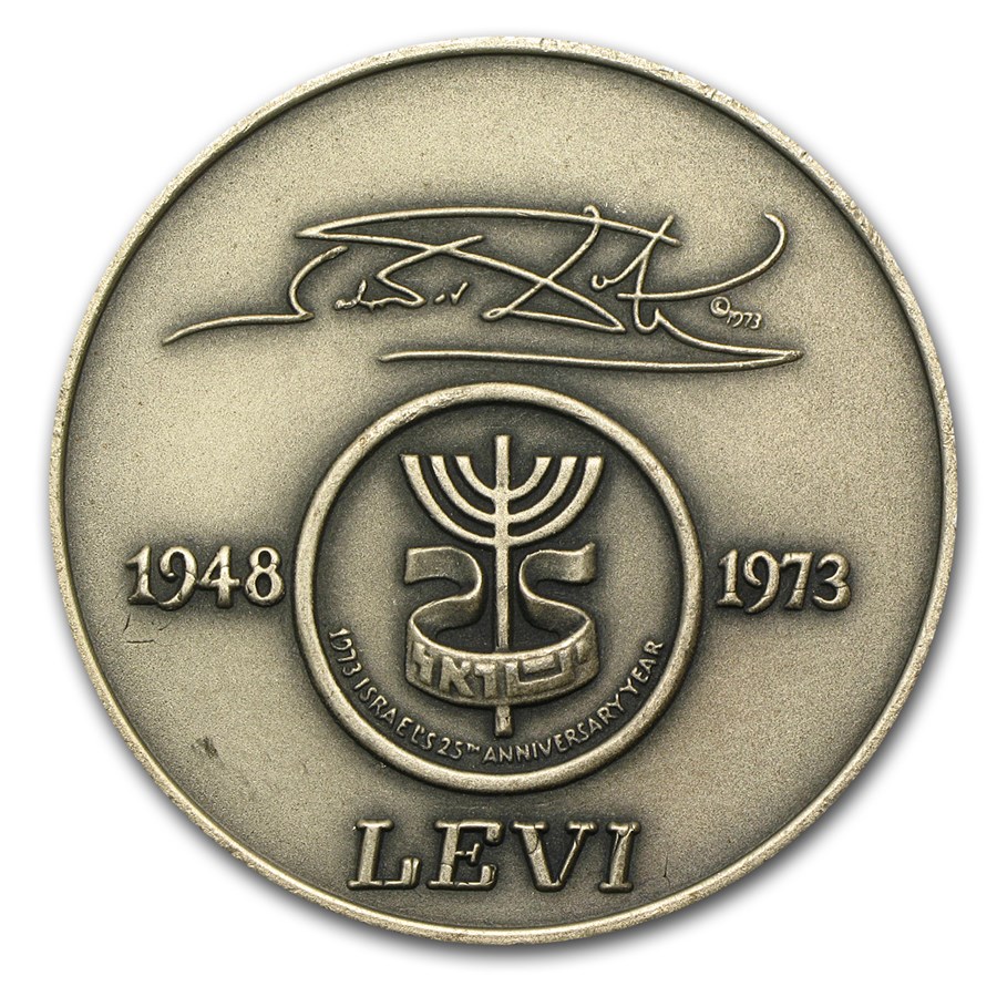 Buy 2.46 oz Silver Round - 12 Tribes of Israel (Levi) | APMEX
