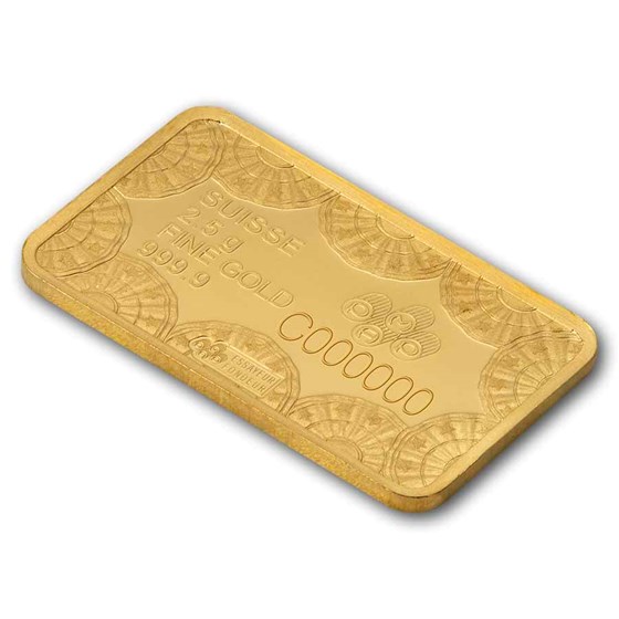 Buy 2.5 gram Gold PAMP 250th Anniversary of the USA Bar | APMEX