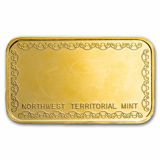 2 oz Gold Bar - Round Mountain Gold Corp (NWTM)
