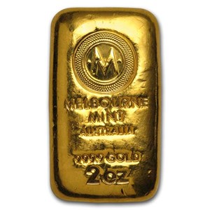 Buy 2 oz Gold Bar - Secondary Market | APMEX