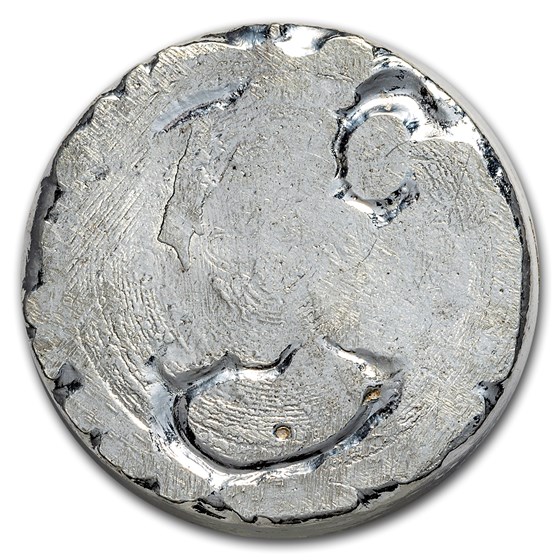 Buy 2 oz Hand Poured Silver Round - PBP (Medusa) | APMEX