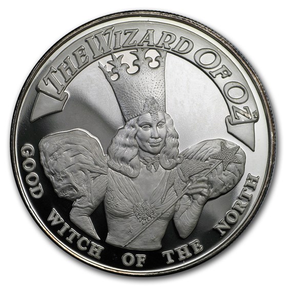 Buy 2 oz Silver Proof Round - Wizard of Oz 50th Anniv (12 Piece Set ...