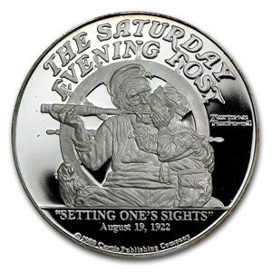 Buy 2 oz Silver Round - Setting One's Sights | APMEX