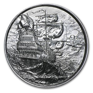 Buy 2 oz Silver Round - The Privateer Series (UHR) | APMEX