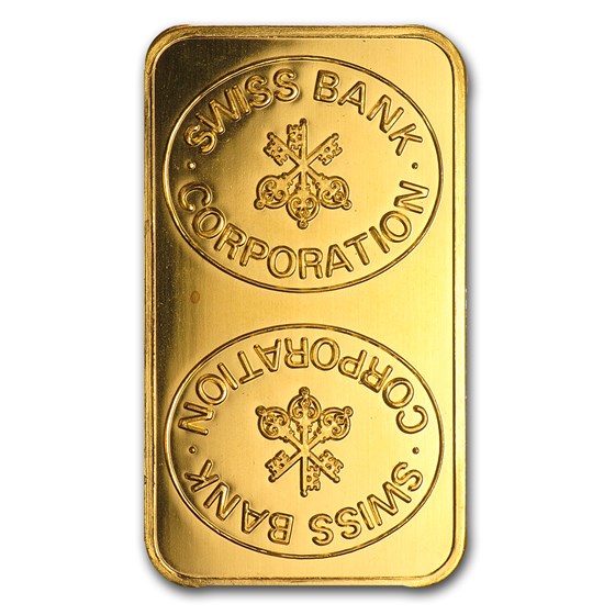 Buy 20 gram Gold Bar - Swiss Bank Corporation (Crossed Keys) | APMEX