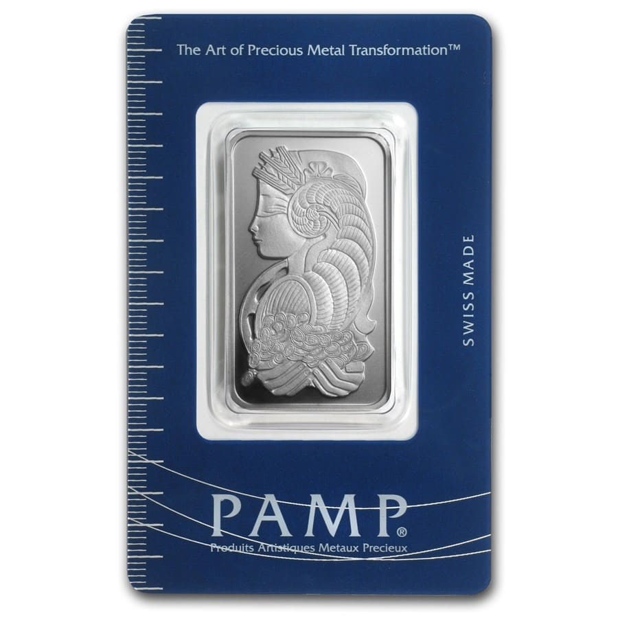 Buy 20 gram Silver Bar - PAMP Suisse (Fortuna, In Assay) | APMEX