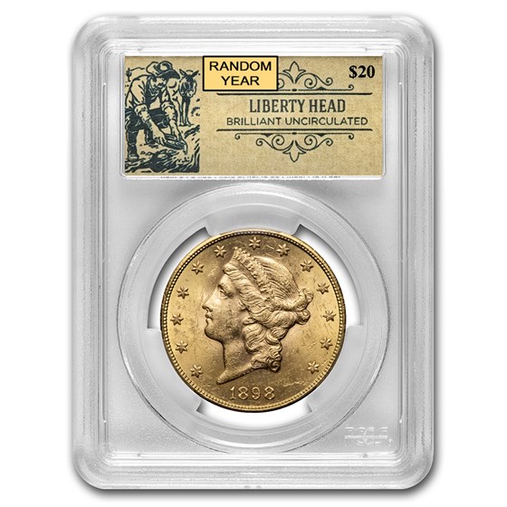 Buy $20 Liberty Gold Double Eagle BU PCGS (Prospector Set) | APMEX