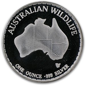 Buy 2000 Australia Silver Downie's Australian Crocodile | APMEX