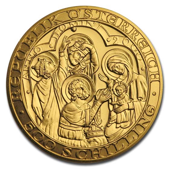 Buy 2000 Austria 4-Coin Gold Jahre Christentum Proof Set | APMEX