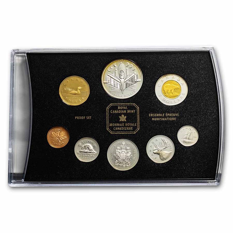 Buy 2000 Canada 8-Coin Silver Proof Set (Voyage of Discovery) | APMEX