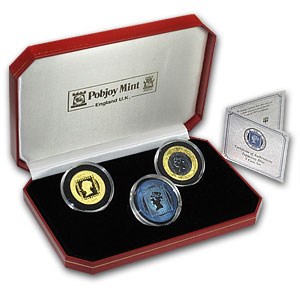 Buy 2000 Gibraltar Proof Bi-Metal 3-Piece Uniform Penny Post | APMEX