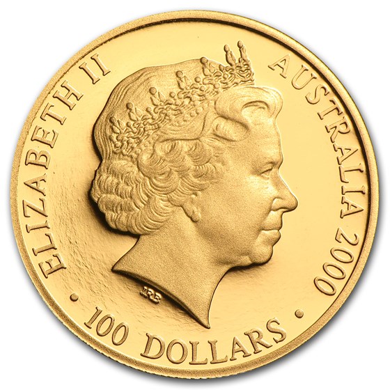 Buy 2000 Gold $100 Sydney Olympics Torch Proof (In Capsule) | APMEX