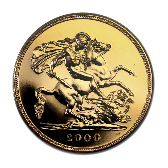 Buy 2000 Great Britain Gold £5 Sovereign MS-68 PCGS | APMEX