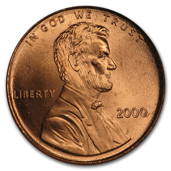 Buy 2000 Lincoln Cent Close AM MS-66 NGC (Red) | APMEX