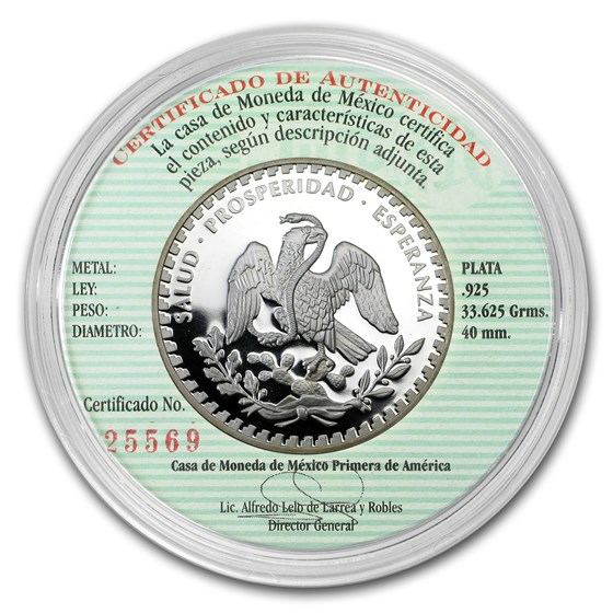 Buy 2000 Mexico 1 oz Silver Ano Winged Victory Proof (In Capsule) | APMEX