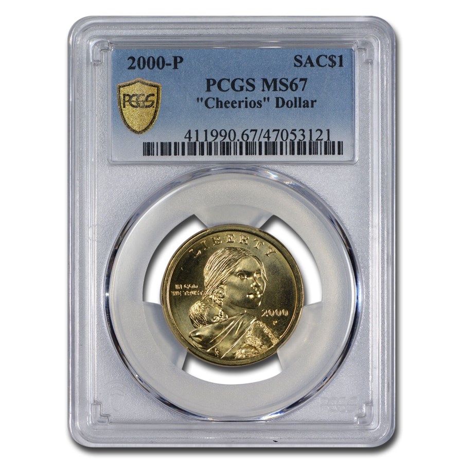 Buy 2000 Native American Sacagawea Dollar Cheerios MS-67 PCGS | APMEX