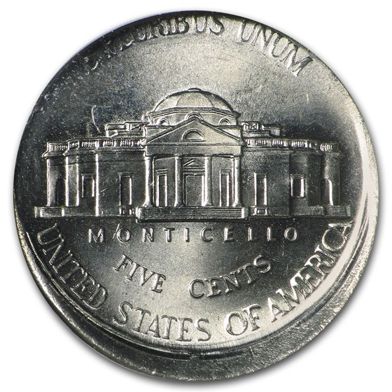 Buy 2000-P Jefferson Nickel MS-64 NGC (FS, Struck 10% Off Center) | APMEX