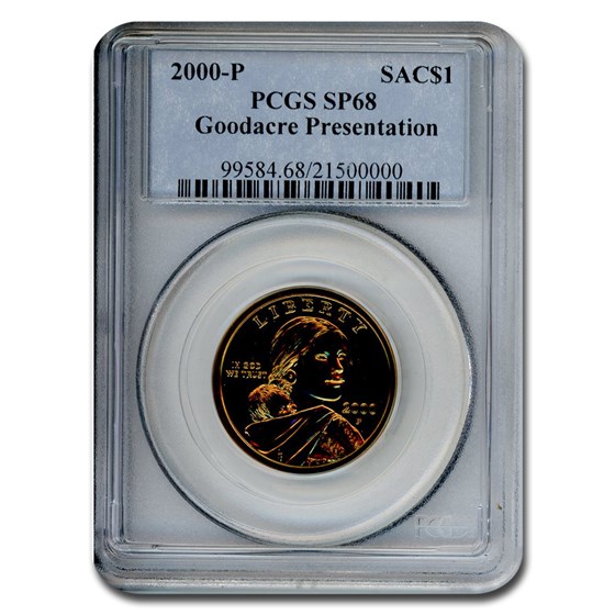 Buy 2000-P Sacagawea Dollar SP-68 PCGS (Goodacre Presentation) | APMEX