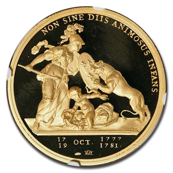 Buy 2001 (1781) France Gold Libertas Americana Medal PF-68 UCAM NGC | APMEX