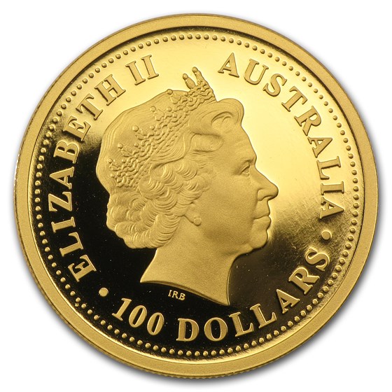 Buy 2001 Australia 1 oz Proof Gold Prospector Nugget (w/Box & COA) | APMEX