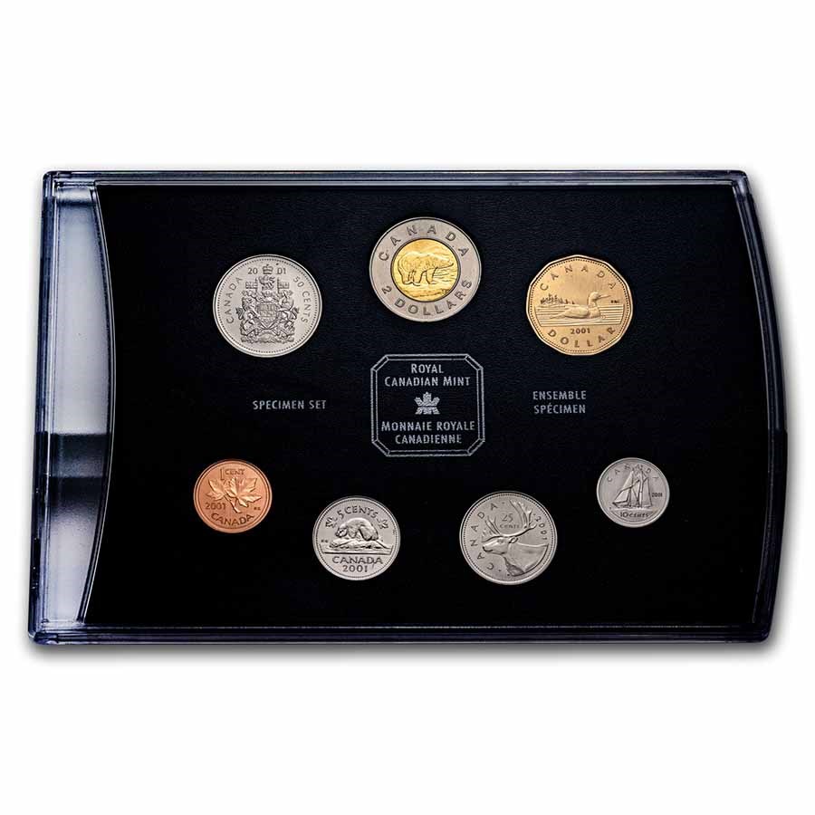 Buy 2001 Canada 7-Coin Specimen Set | APMEX