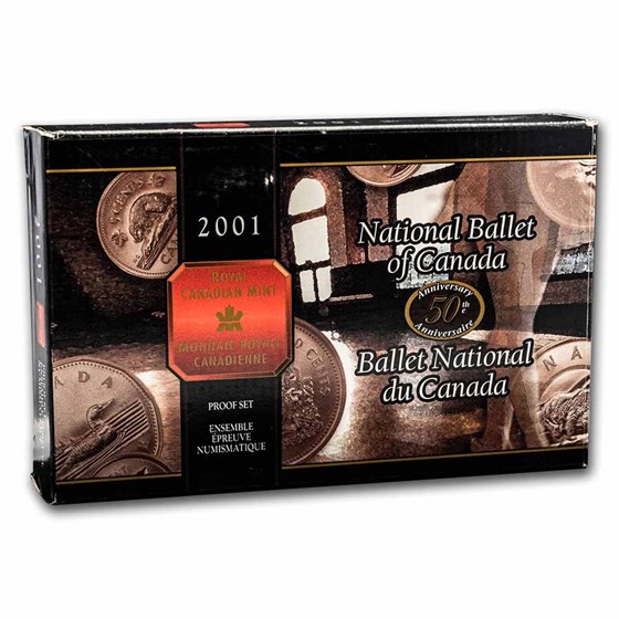 Buy 2001 Canada 8-Coin Silver Proof Set (National Ballet of Canada) | APMEX